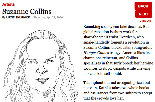 TIME to Suzanne Collins: ‘You’re Awesome’