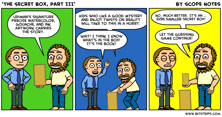 Toon Review: The Secret Box by Barbara Lehman