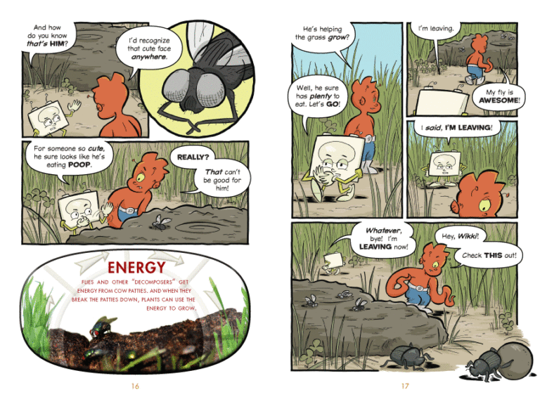 Nonfiction Monday: Zig and Wikki in The Cow by Nadja Spiegelman