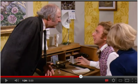 Books on Film: Angry Wonka