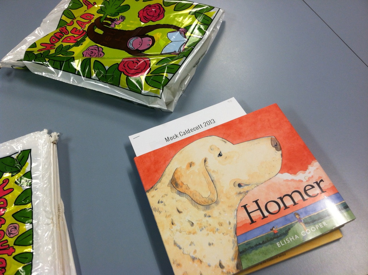 Mock Caldecott 2013: The Set-Up