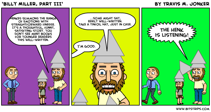 Toon Review: The Year of Billy Miller by Kevin Henkes