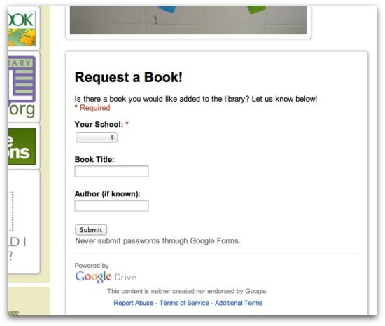 D.I.LI(BRARY): Build Your Own Magical Book Request Machine