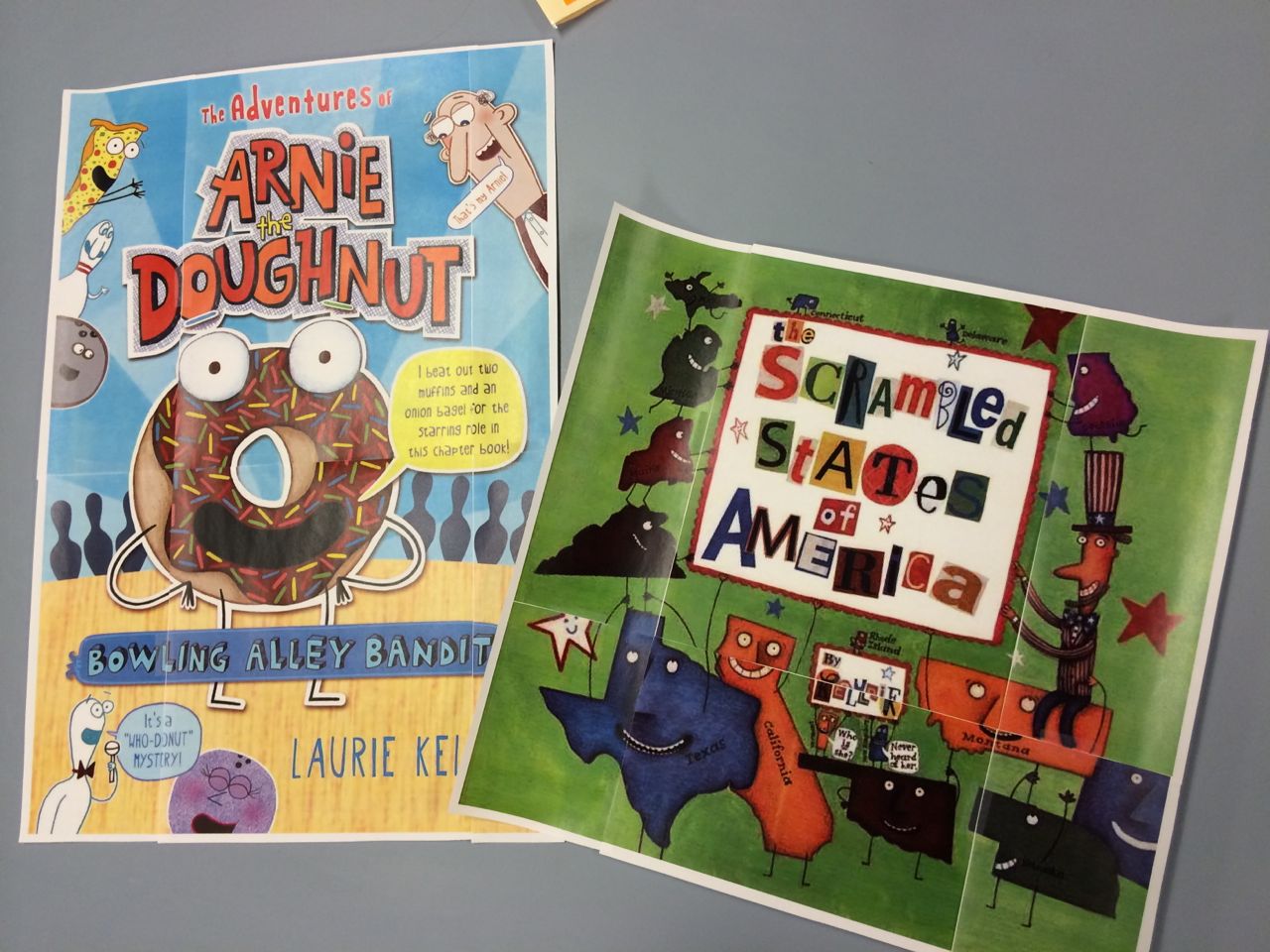 Instagramming an Author Visit: Arnie the Doughnut Creator Laurie Keller