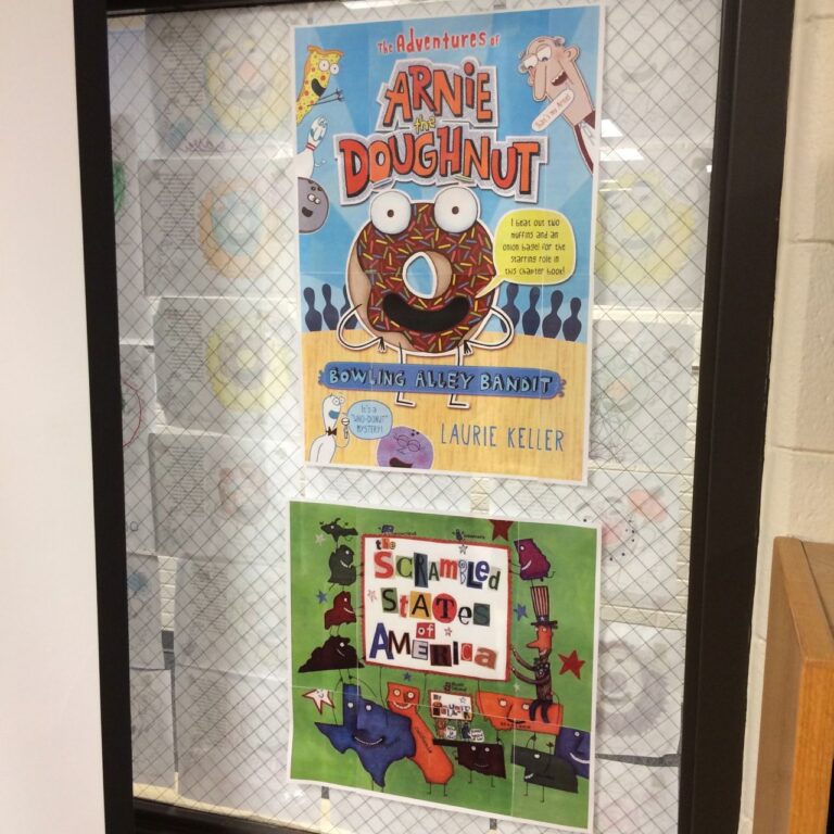 Instagramming an Author Visit: Arnie the Doughnut Creator Laurie Keller