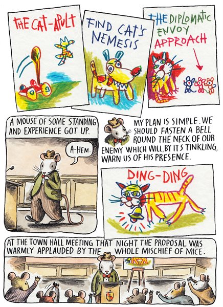 Exclusive Cover Reveal: Fable Comics Edited by Chris Duffy