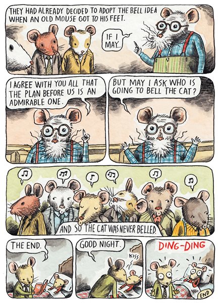 Exclusive Cover Reveal: Fable Comics Edited by Chris Duffy