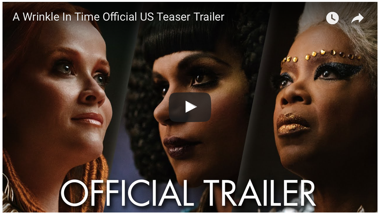 Books on Film: A First Look at ‘A Wrinkle in Time’