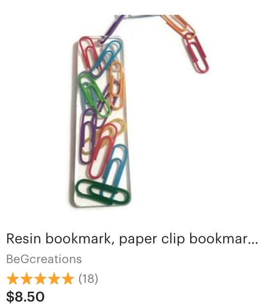 The Top 10 Most Unusual Bookmarks on Etsy