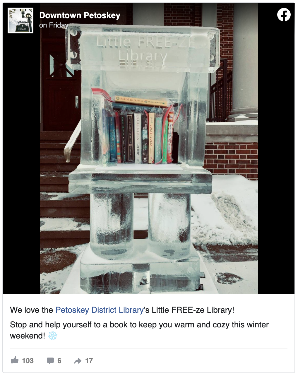 The Greatest Little Free Library of All Time