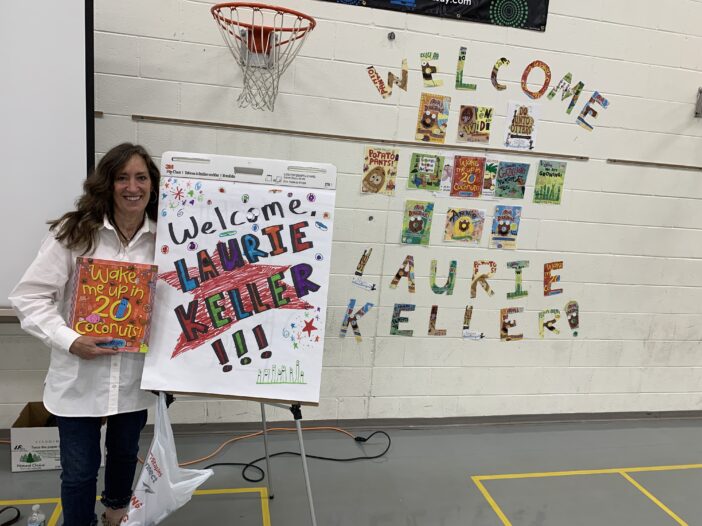 Instagramming an Author Visit: Laurie Keller!