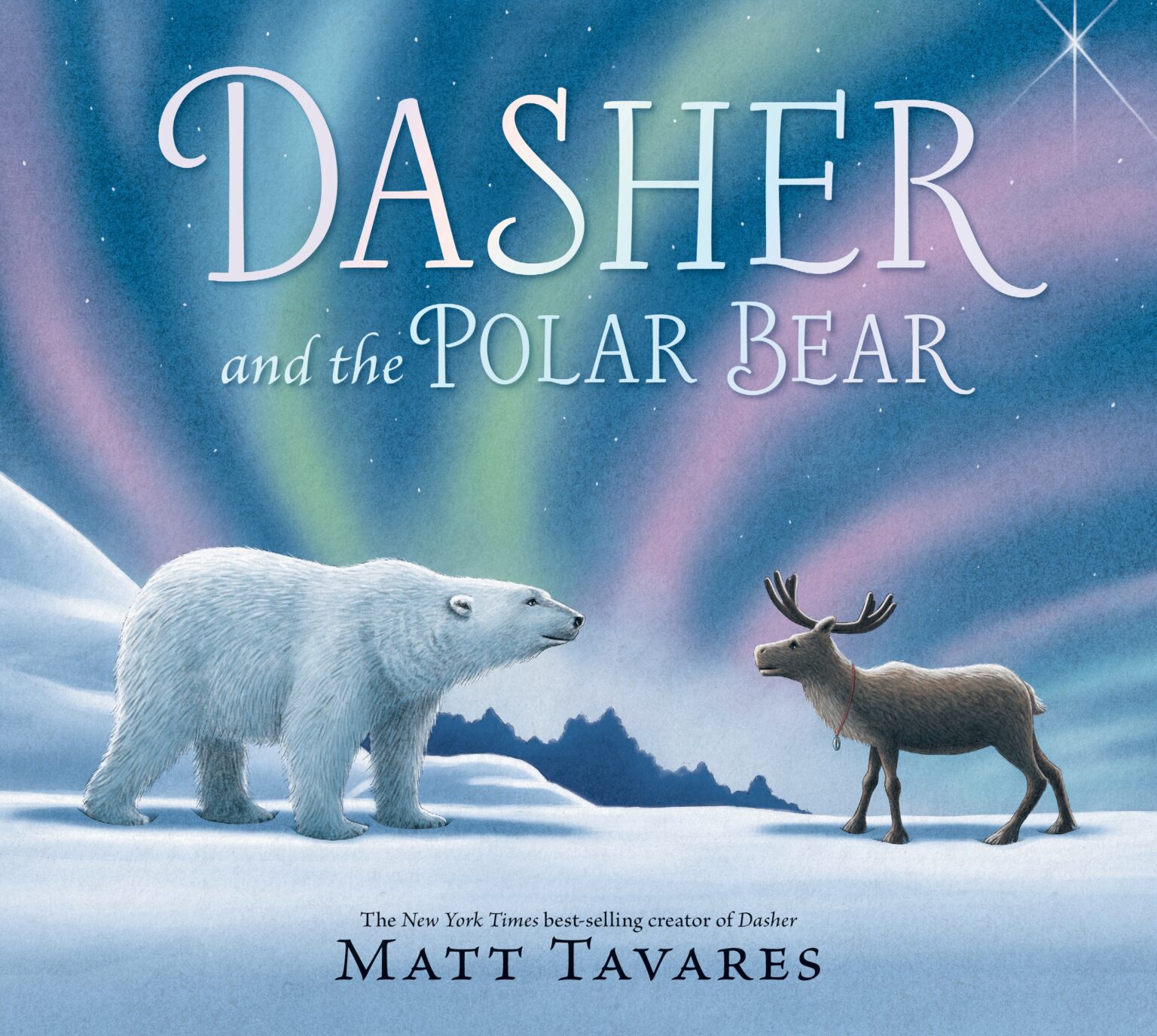 Exclusive Cover Reveal: DASHER AND THE POLAR BEAR by Matt Tavares