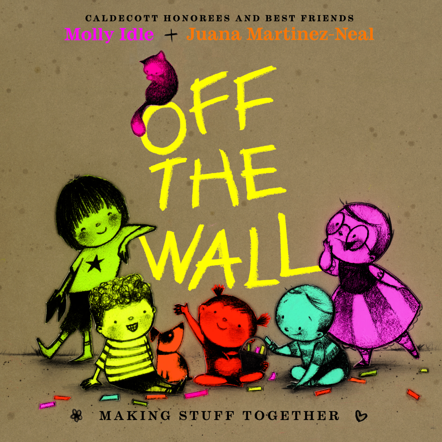 Cover Reveal Q&A: OFF THE WALL by Molly Idle and Juana Martinez-Neal